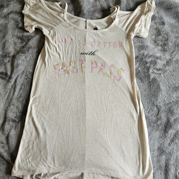 Disney | Tops | Disney Parks Life Is Better With A Fast Pass Tunic ...